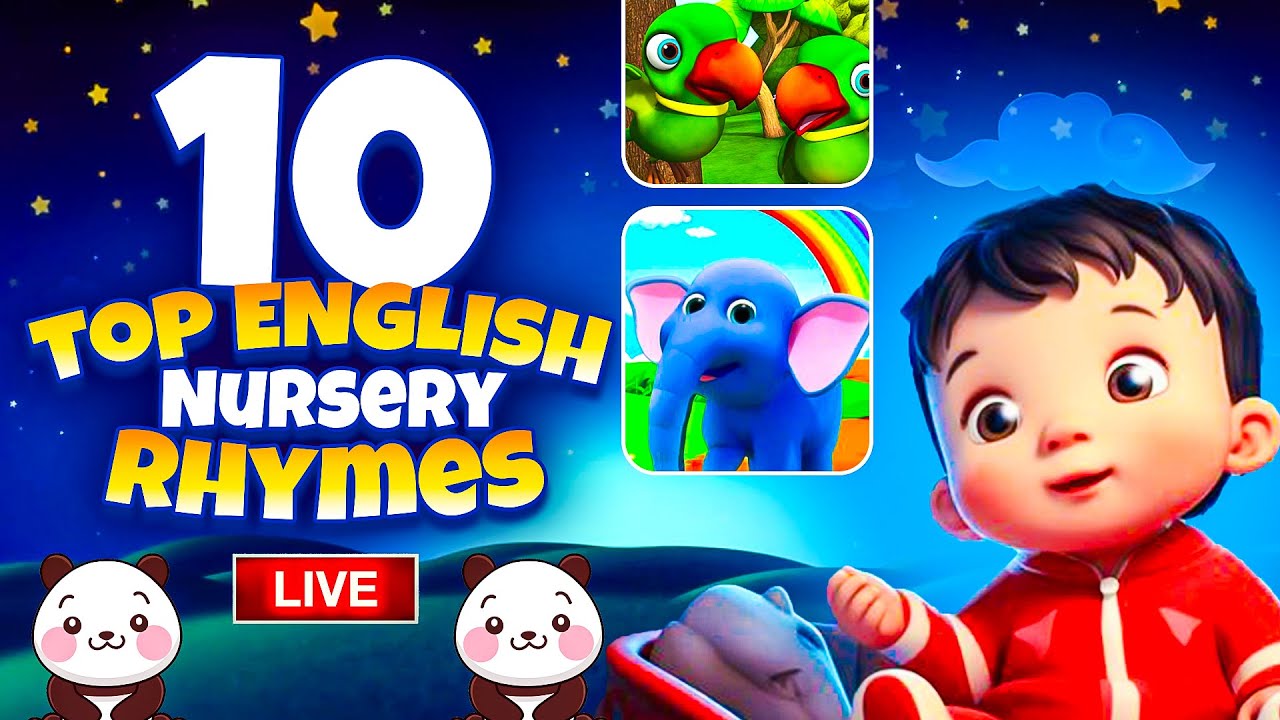 Nursery Rhymes Live Stream | Kids Songs & Baby Lullabies | USA 24/7 ...