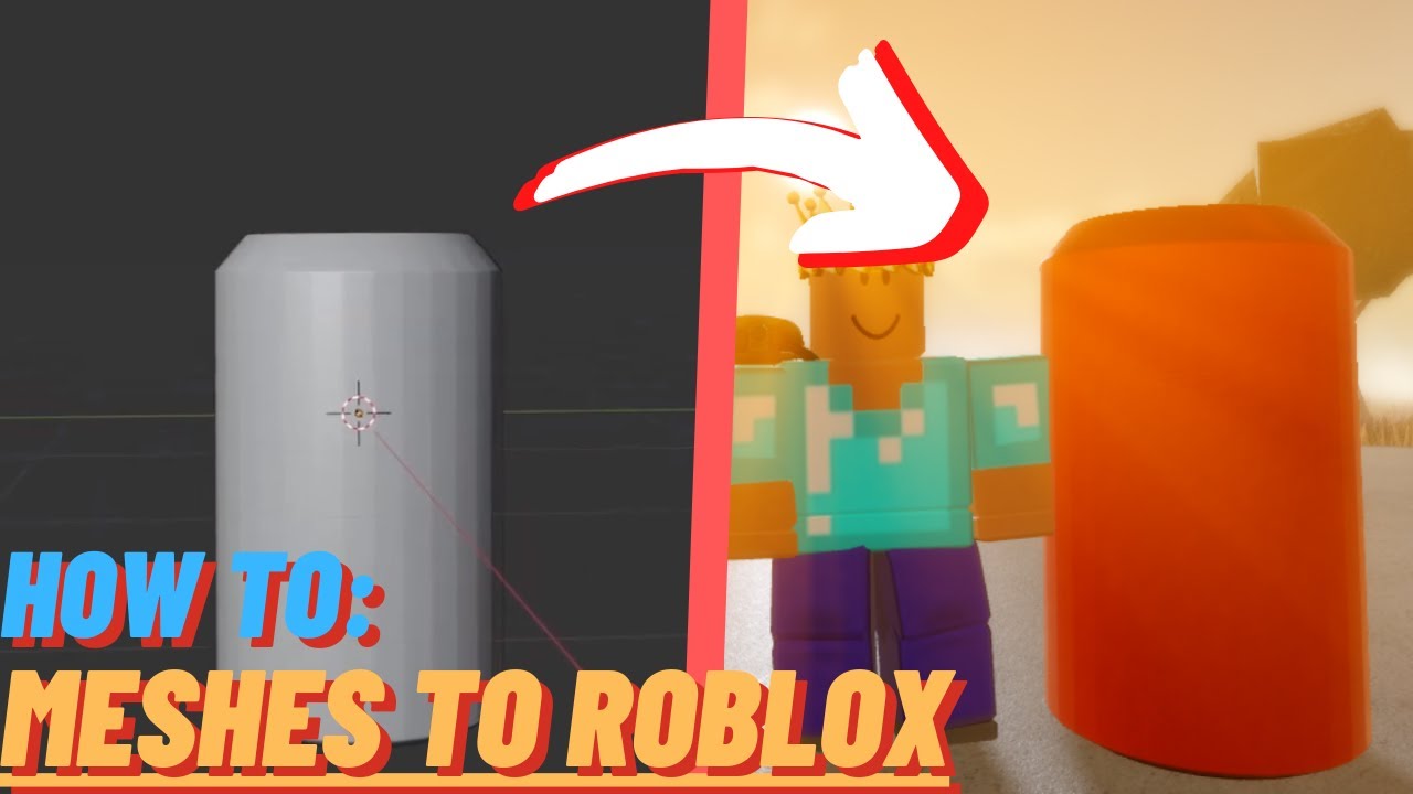 Roblox Studio: How To Import Blender Meshes | 2021 - YouTube