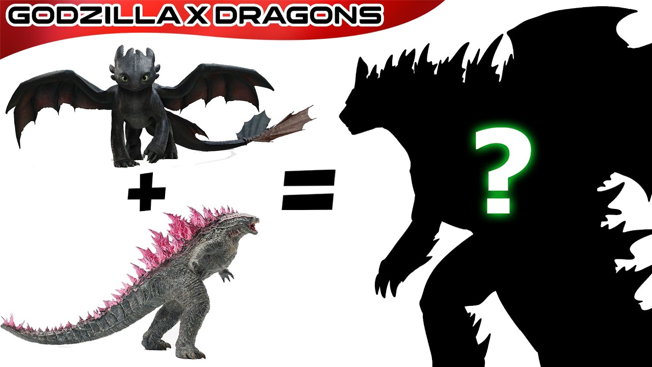 Creating Monstrous Godzilla x Dragon Fusions P.1 | How To Train Your ...