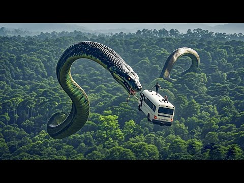 远古巨蛇竟卷飞人类大巴车，乘客在车内无力挣扎！【大蛇3龙蛇之战 Varanus Priscus】|驚悚 災難 |【電影派對】