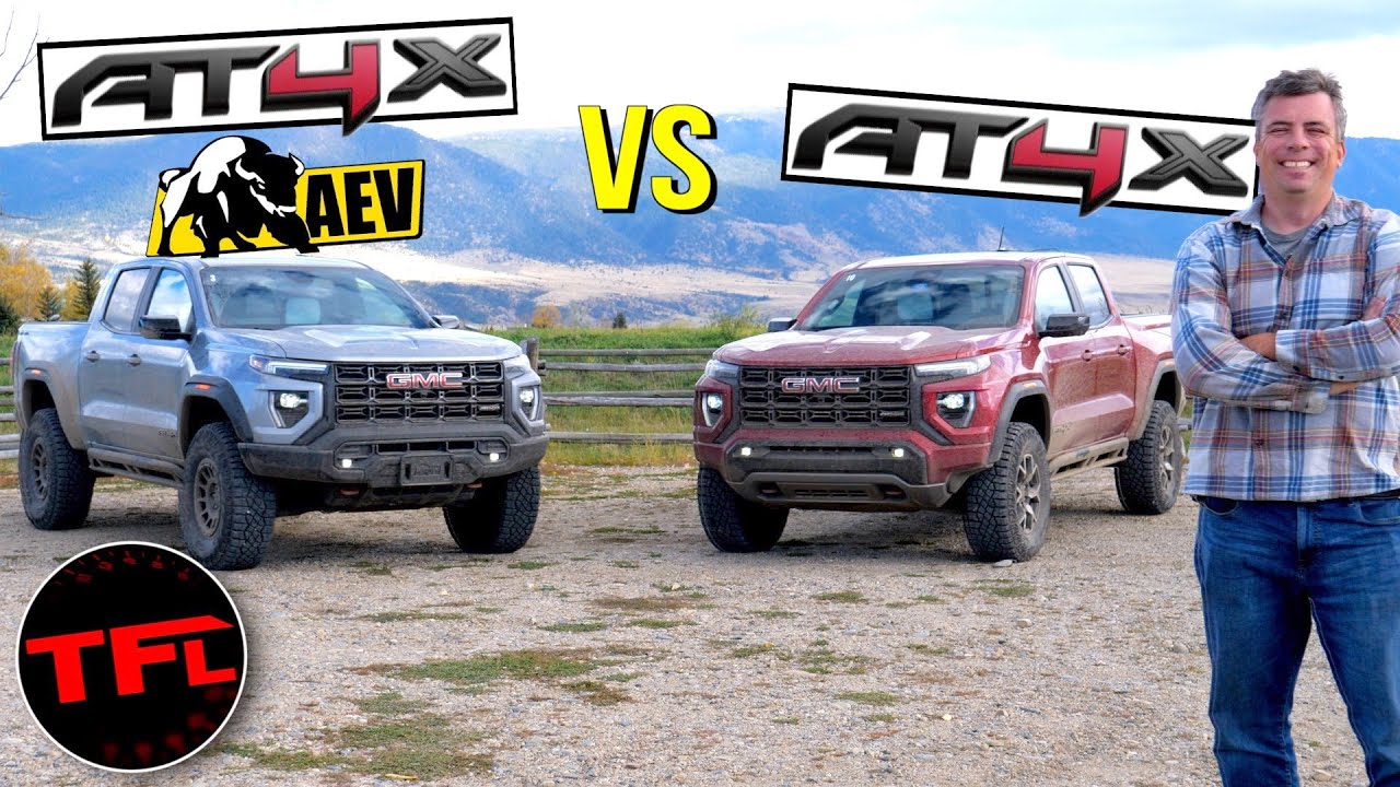 2024 GMC Canyon AT4X vs AT4X AEV Edition: How Much More Capability Do ...
