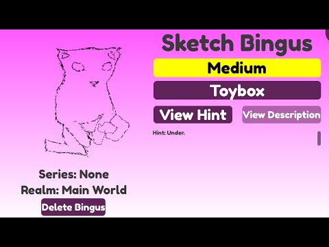 HOW TO GET SKETCH BINGUS Find the Binguses - YouTube