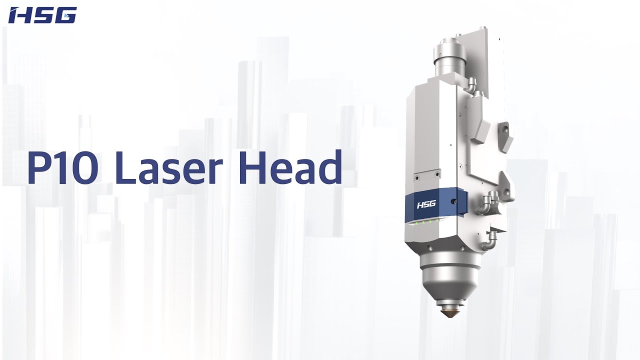 HSG P10 15kW-12kW Laser Head | HSG Laser - YouTube