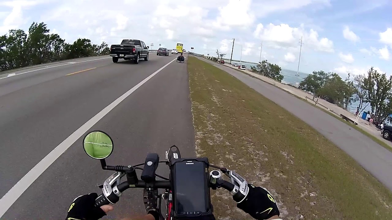 Bent Cycling the Florida Keys Day 1 - YouTube