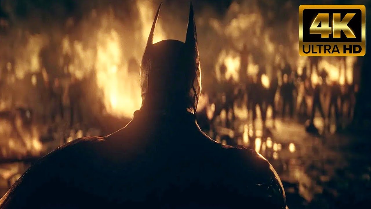 Batman Destroy The Bat Cave Scene (2024) Batman Action 4K Ultra HD ...