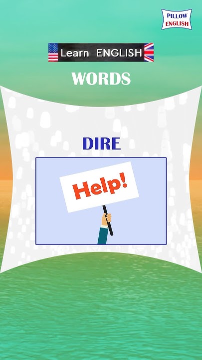 Dire | Learn English Word #vocabulary #englishwords #learnenglish - YouTube