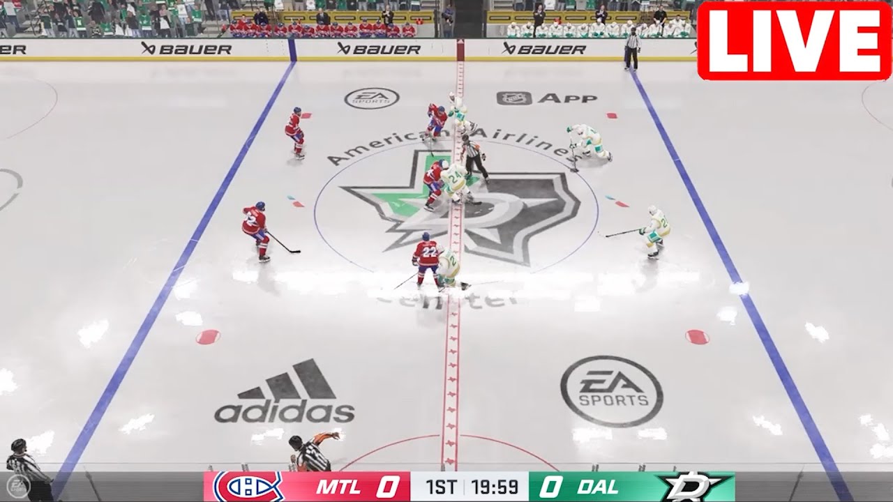 NHL LIVE - Dallas Stars vs Montreal Canadiens - 2th Jan 2024 | NHL Full ...
