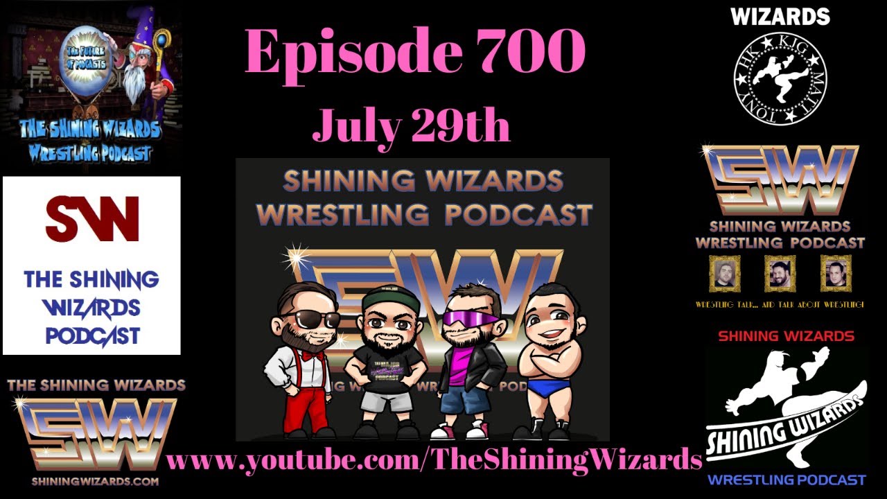 Shining Wizards Wrestling Podcast: Episode 700 7-29-24 - YouTube