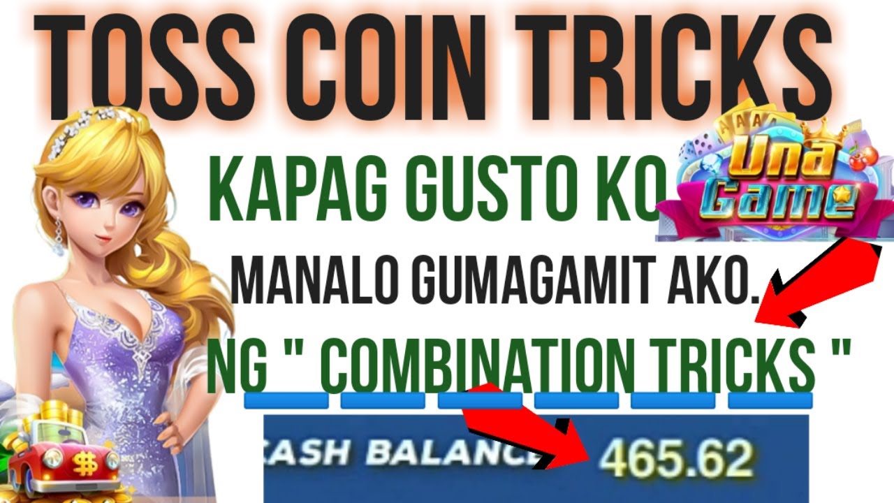 Una Game Toss Coin Tricks || ito Ang ginagawa ko kapag gusto Kong ...