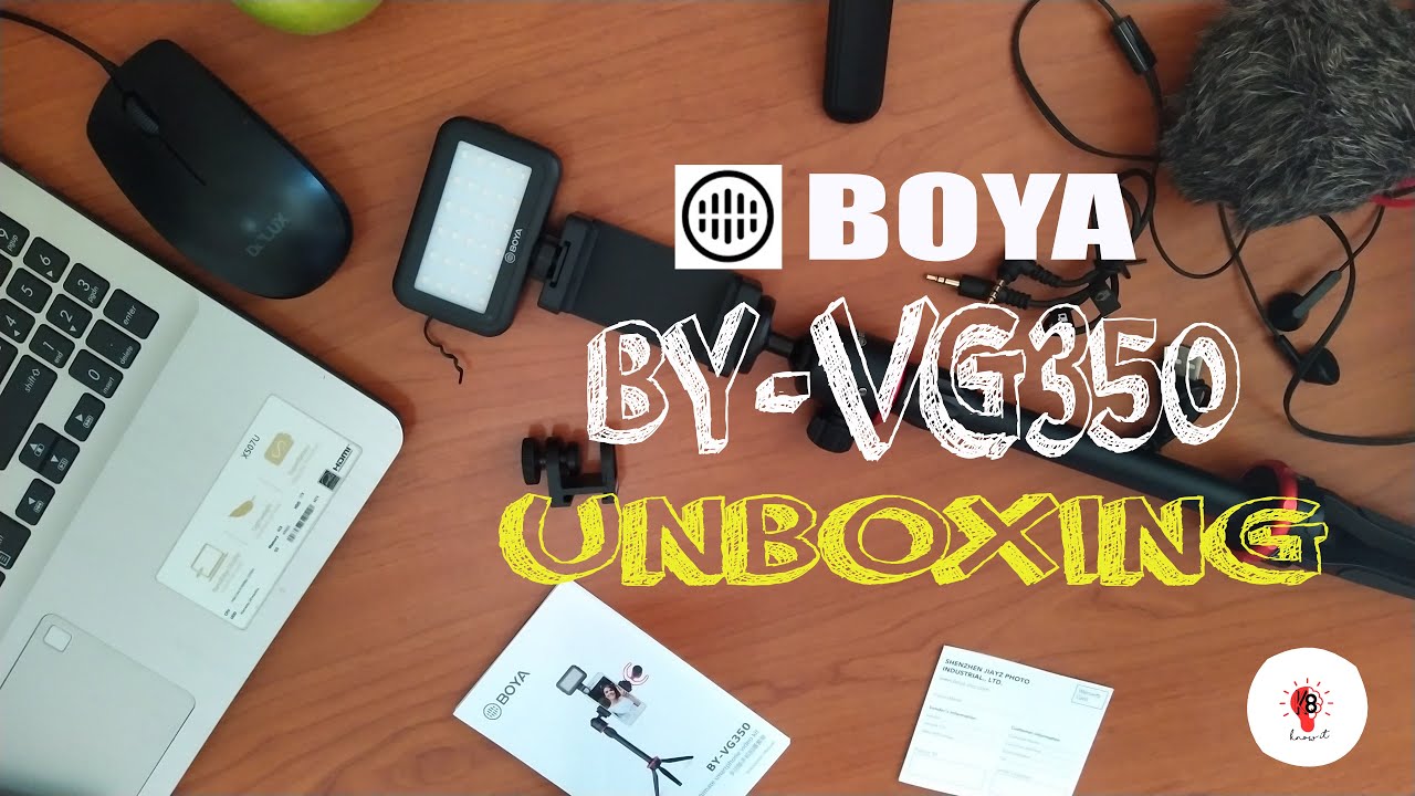Unboxing Boya BY-VG350 - YouTube