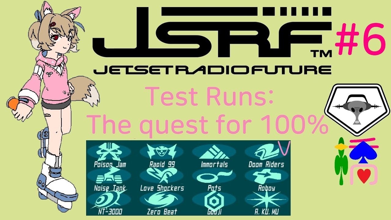 [JSRF] #6 Test Runs: The quest for 100% - YouTube
