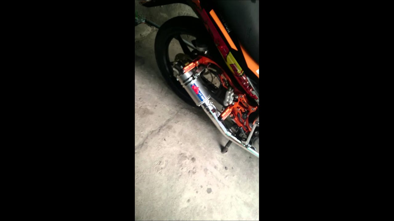 Sniper 150 yypang big elbow shorty pipe. - YouTube