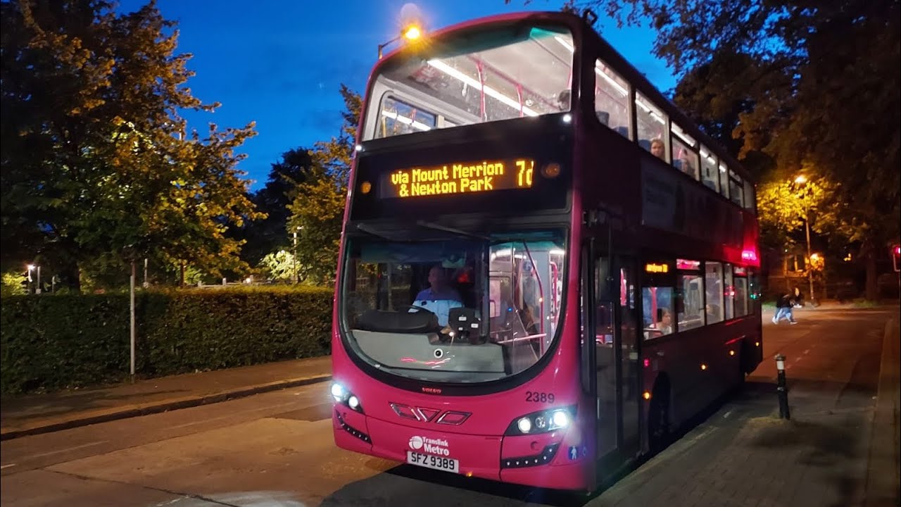 Translink Metro Route 7D (Wright Gemini 3,2389) - YouTube