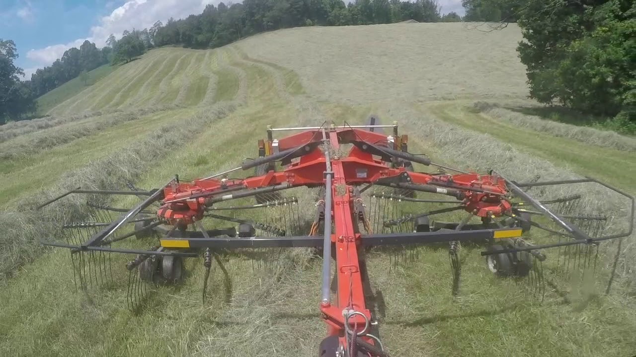 Making Windrows.. - YouTube