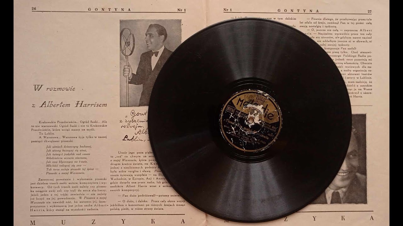 Albert Harris - Piosenka o mojej Warszawie - historia powstania ...