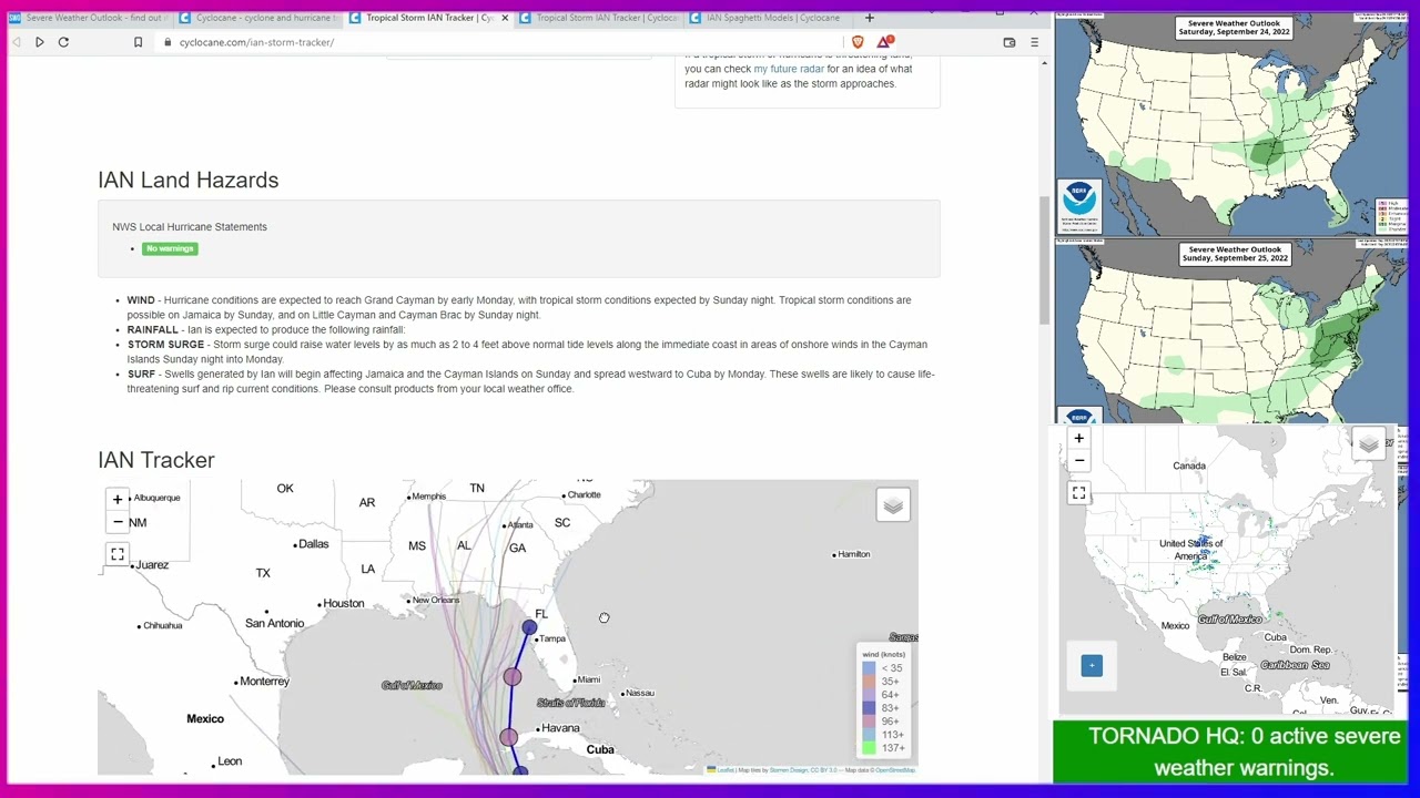 Ian spaghetti models - koreaGros