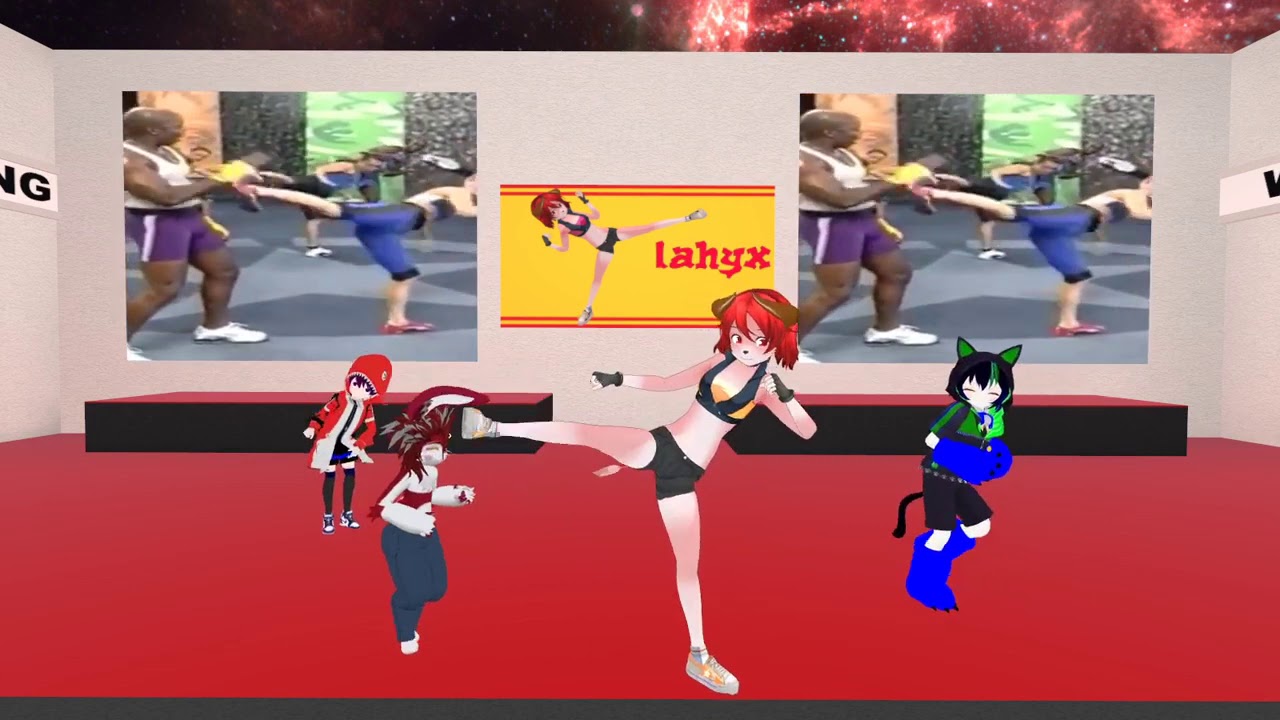 Vrchat workout with lahyx - YouTube
