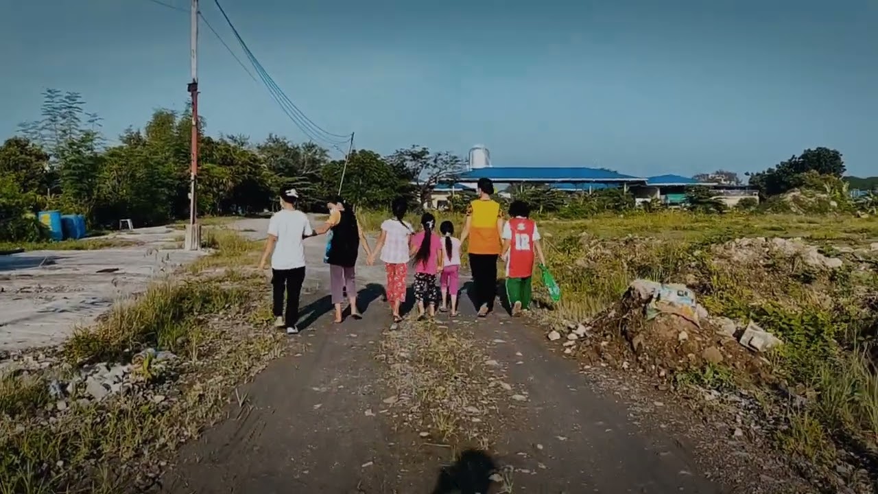 MORNING WALK with KIDS - YouTube