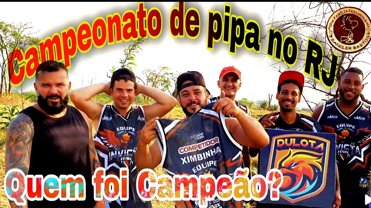 Finais do campeonato de pipa no RJ .Competidores e muita pipa perfeita ...