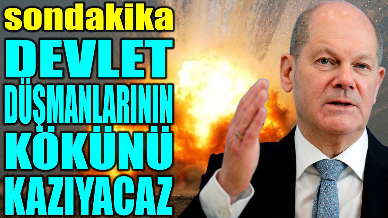 #sondakika ALMANYA HALKINI UYARDI.. DEVLET DÜŞMANLARININ KÖKÜNÜ ...