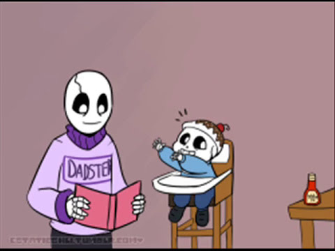 Undertale Comic Dub:Baby Sans - YouTube