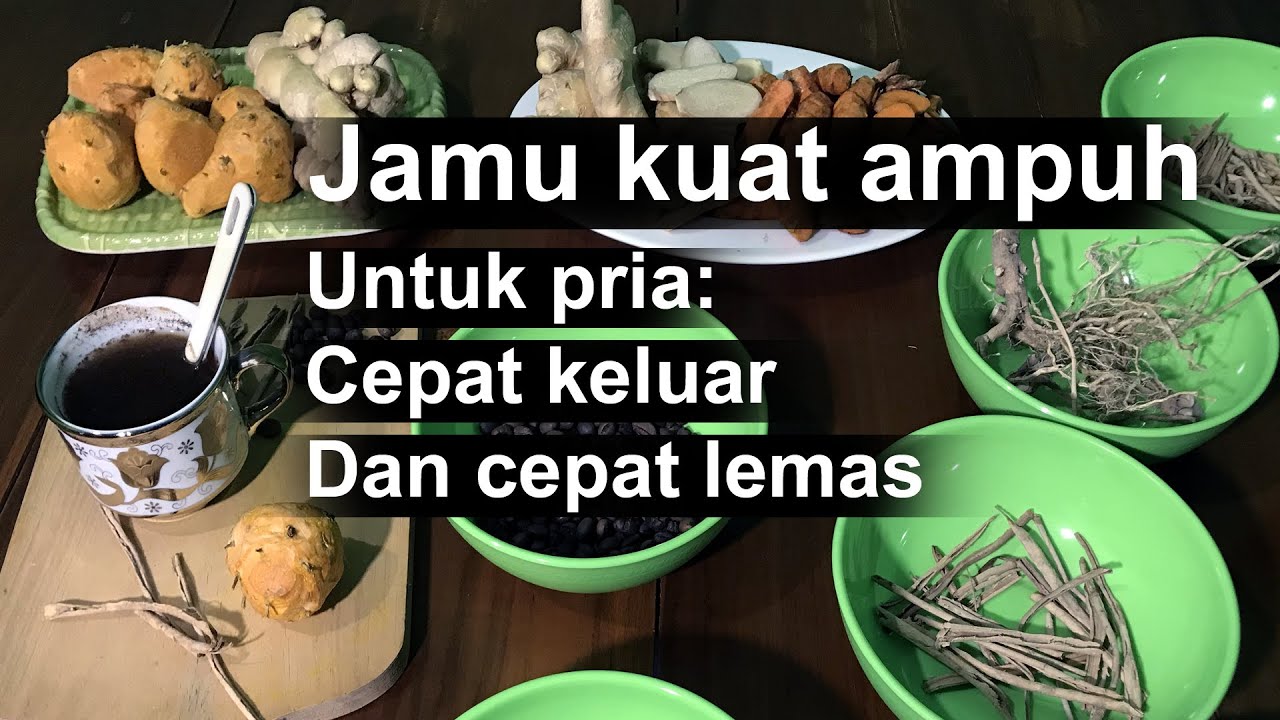 Resep Minuman Jamu Kuat Ampuh Ramuan Tradisional Alami Bisa Dibuat ...