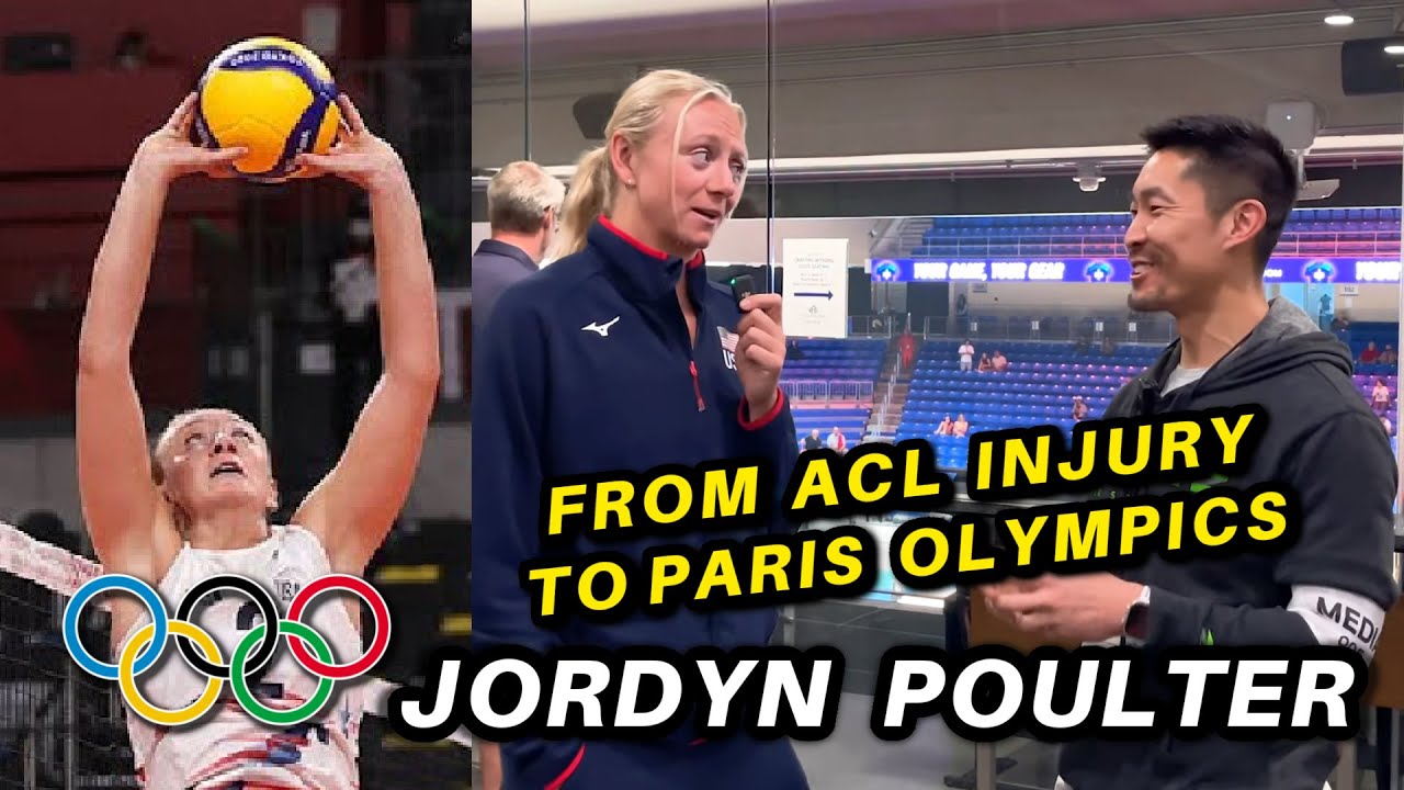 From ACL Injury To PARIS OLYMPICS | Jordyn Poulter Interview (VNL 2024 ...