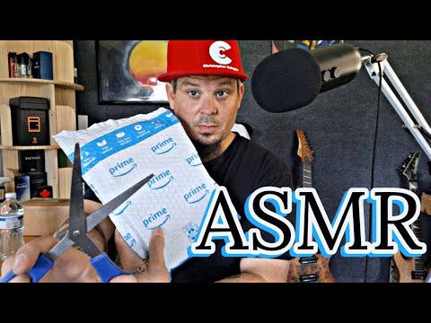 ASMR Opening Packages from Amazon (Mostly for the channel) - YouTube