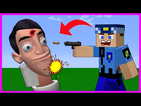 KEREM KOMİSER SKİBİDİ TUVALETE SALDIRIYOR 😱 - Minecraft ZENGİN FAKİR HAYATI
