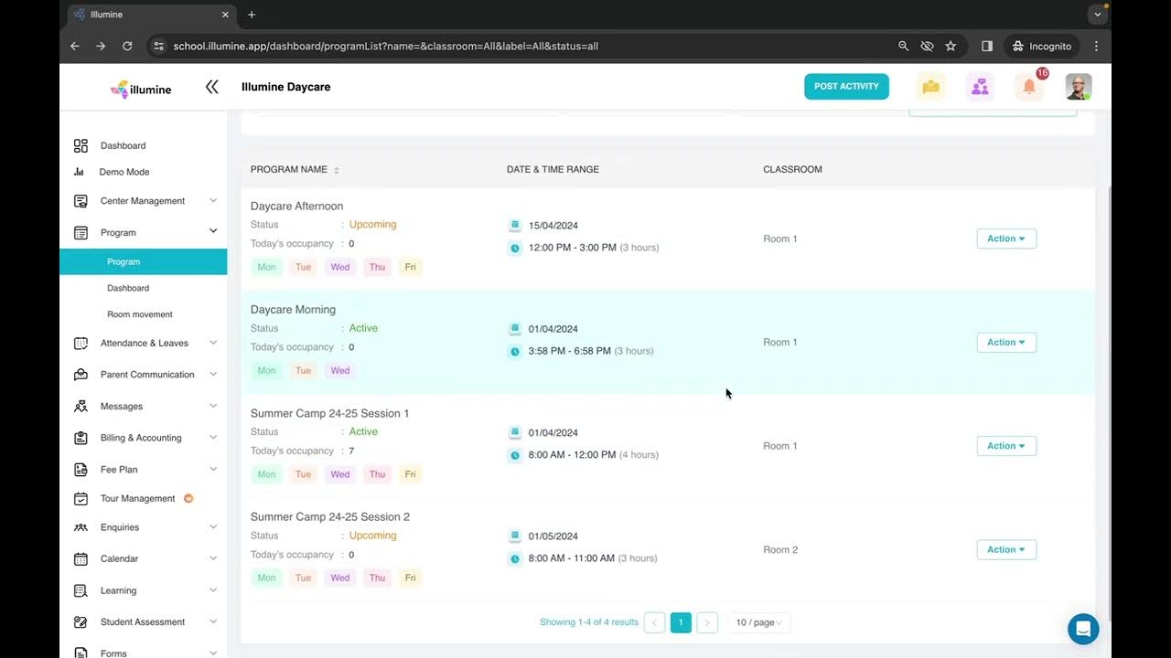 How to create a Program and overview of the same - YouTube