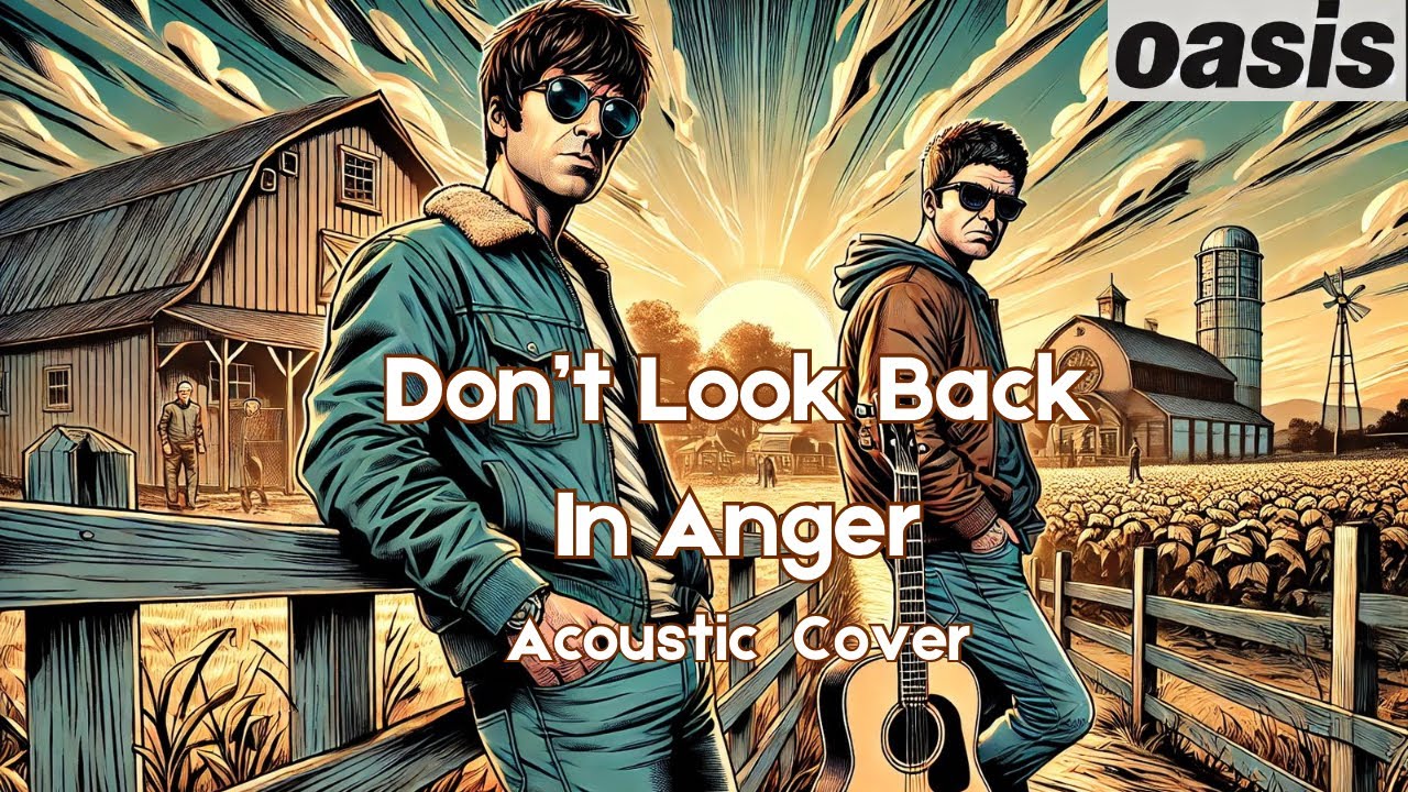 Oasis - Don't Look Back in Anger - Acoustic Country Music Cover - YouTube