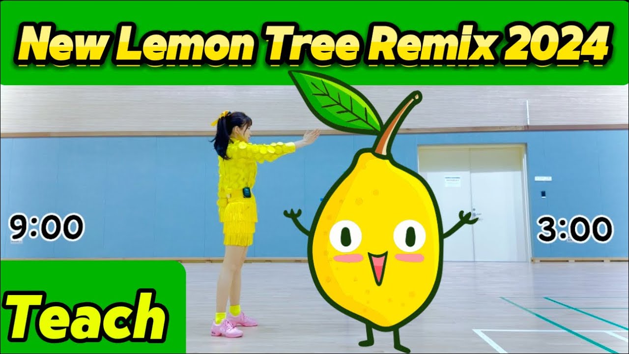 [Line Dance 튜토리얼] New Lemon Tree Remix 2024 쉽게 배우기 - YouTube