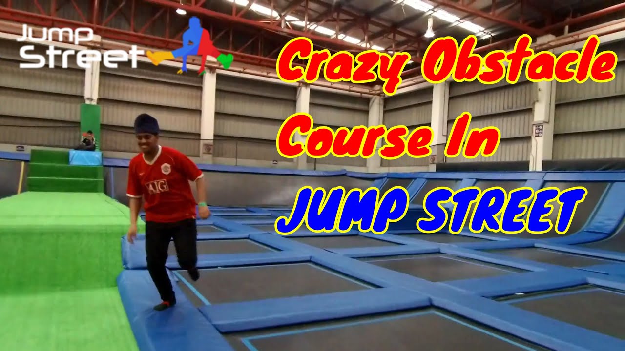 CRAZY OBSTACLE COURSE IN JUMP STREET MALAYSIA | Mega Bros Squad - YouTube