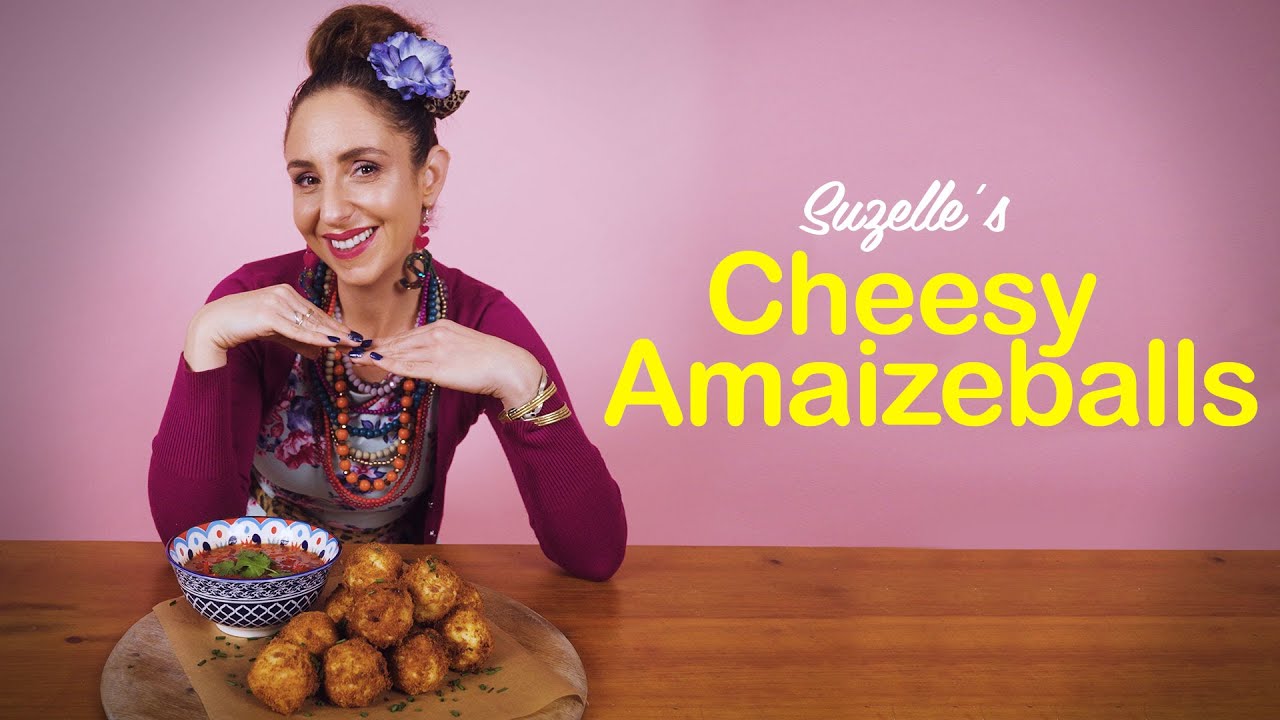 Suzelle's Cheesy Amaizeballs - YouTube