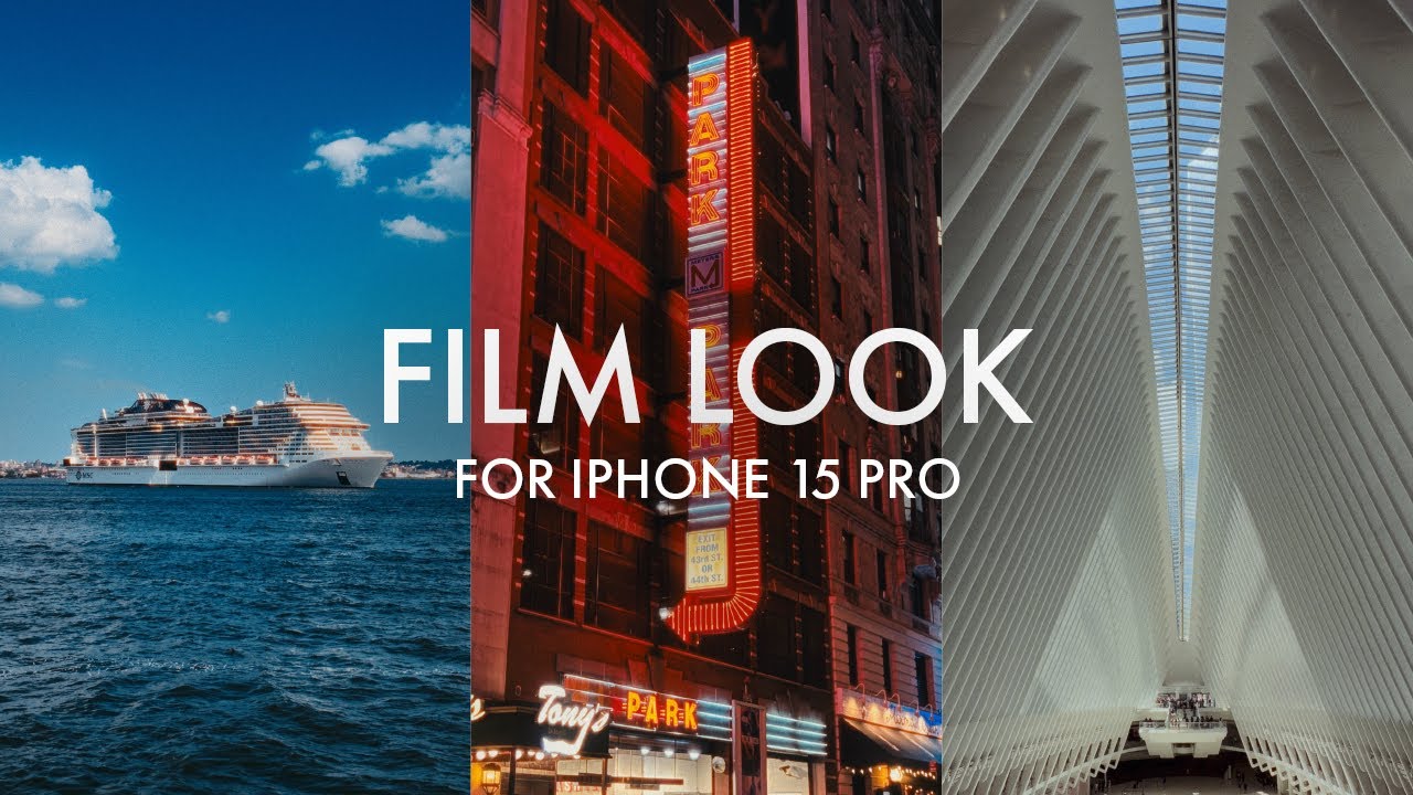Turn your iPhone into Film Camera - YouTube