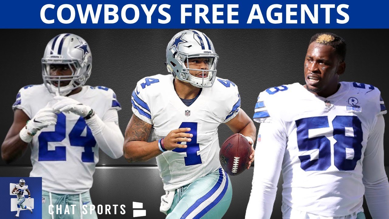Dallas Cowboys 2021 Free Agents - YouTube
