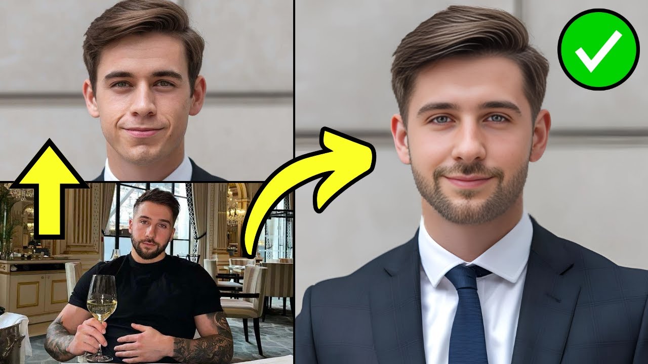 How To Generate Professional Headshots With AI (FREE) - YouTube