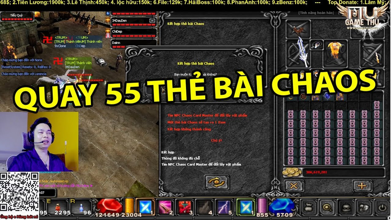 Mu Online Mới Nhất | Bỏ Tiền Triệu Mua Thẻ Bài Chao Sẽ Quay Được Những ...