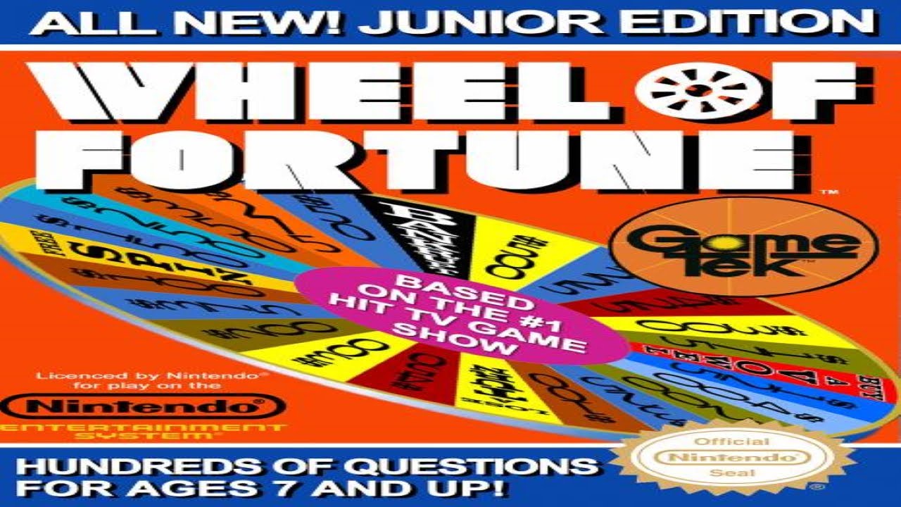 Wheel of Fortune Junior Edition - Nes Playthrough - YouTube