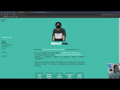 068682 WEBAPPDEV ASSIGNMENT PRESENTATION(portfolio web-based system) - YouTube