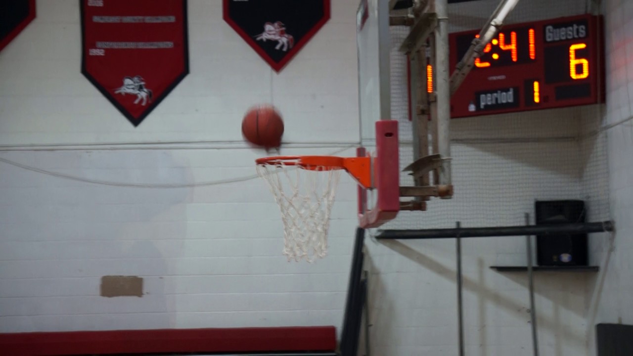 Morris Catholic's Emma Duerr sinks 3 - YouTube