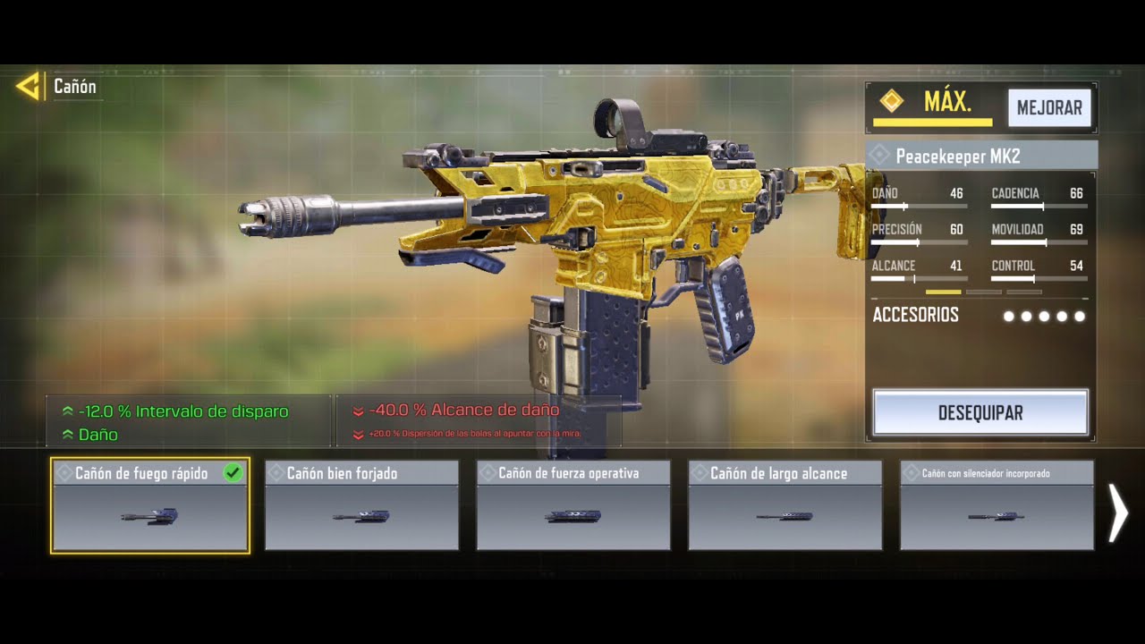 COD MOBILE | skin gold MK2 - YouTube