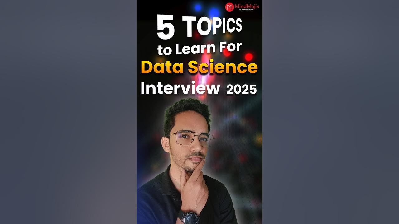 5 MUST-KNOW Topics for Your Data Science Interview Preparation #datascience #datascientist ...