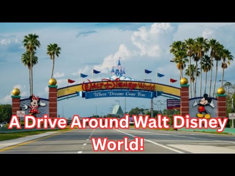 A Drive From Disney Springs Through Walt Disney World 2025 - YouTube