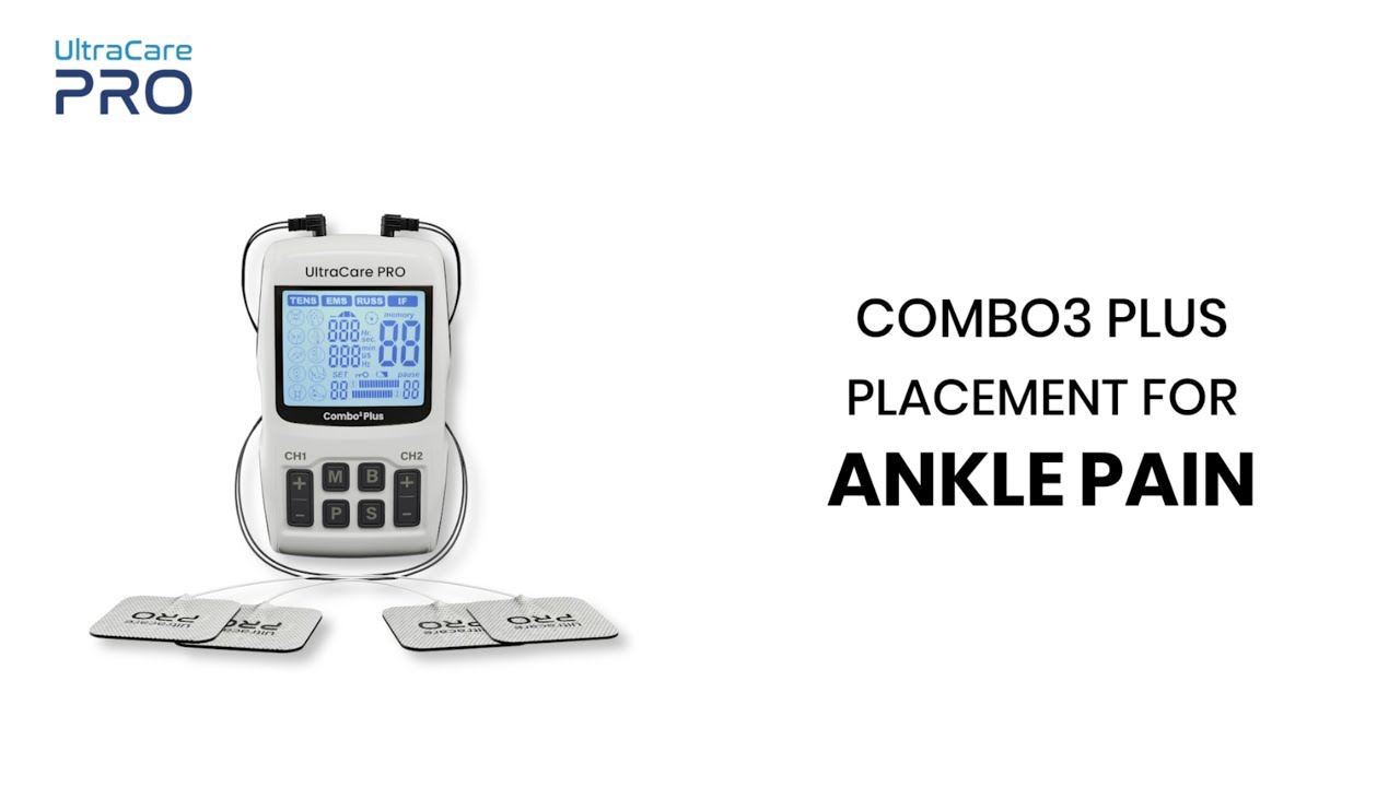 Ankle & Foot Pain Relief: Combo3 Plus Electrode Placement Guide IFT/IF ...