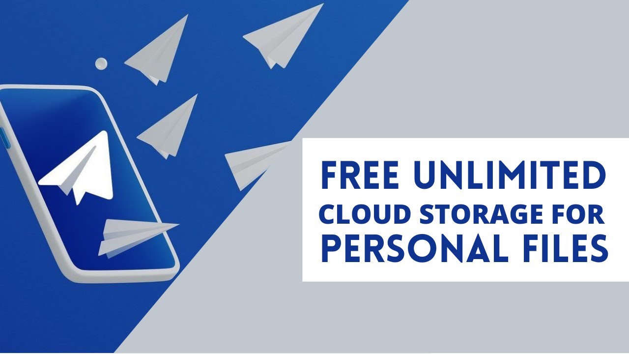 Use Telegram as Free Unlimited Cloud Storage for Personal Files - YouTube