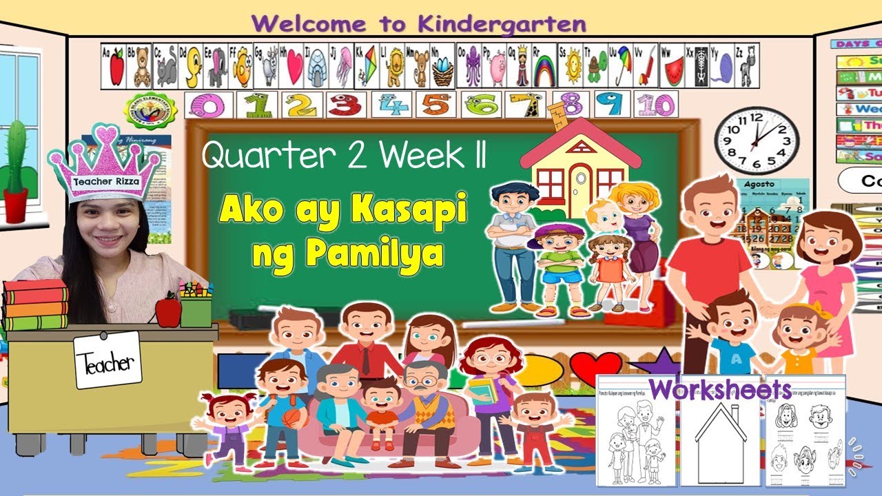 WEEK 11 |AKO AY KASAPI NG PAMILYA | KINDERGARTEN MELC | kinderella ...