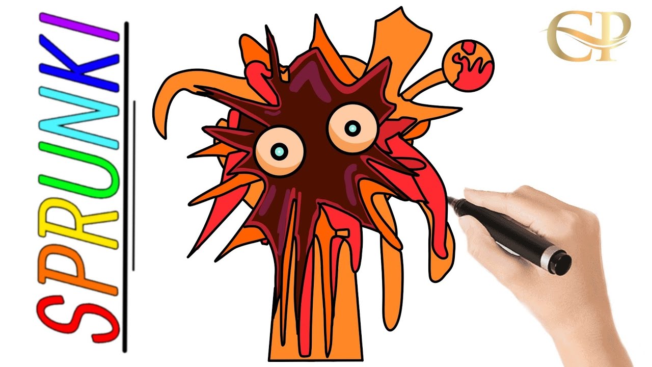 HOW TO DRAW OREN PHASE 3 FROM INCREDIBOX SPRUNKI | CP Drawing Tutorials - YouTube