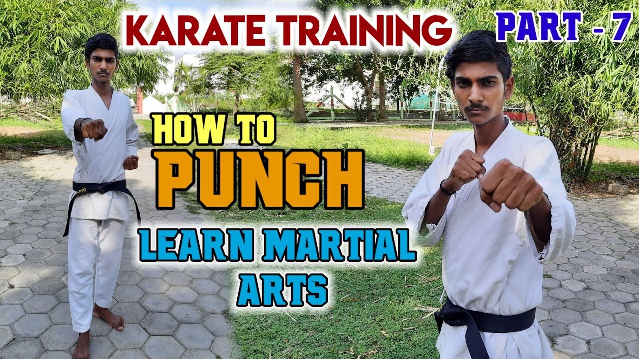 How to Punch | Karate training in Tamil | Part -7 | கராத்தே பயிற்சி ...
