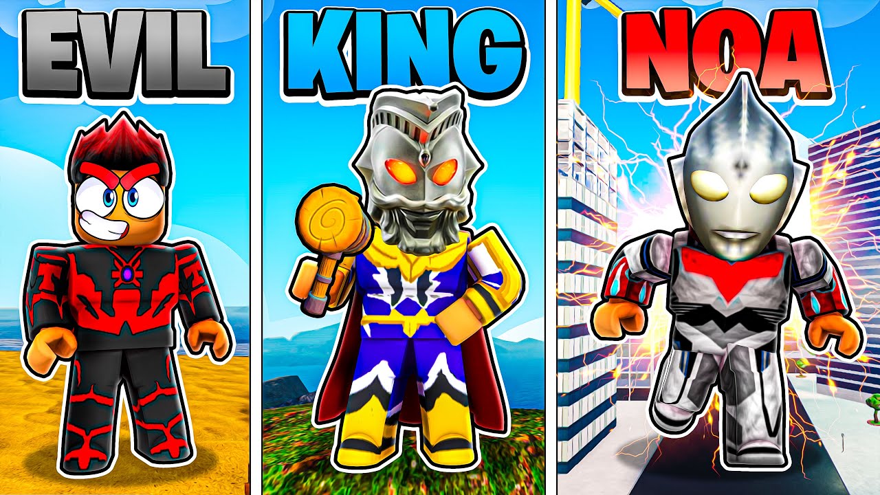AKU JADI ULTRAMAN KING DALAM MASA 24 JAM! (Roblox Malaysia) - YouTube